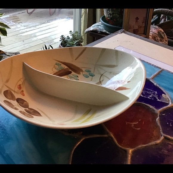 Red Wing | Dining | Vintage Red Wing Divided Bowl | Poshmark